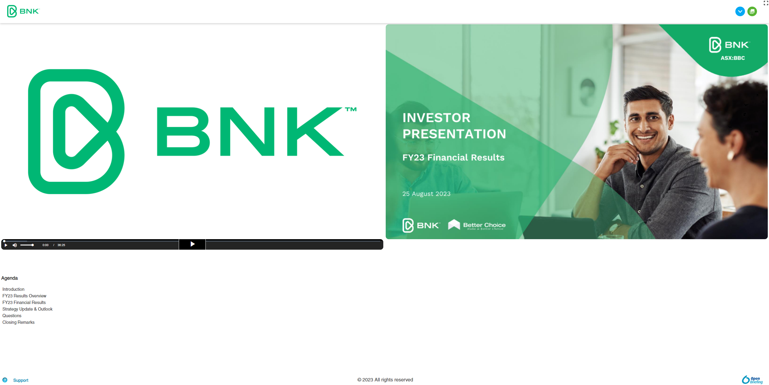 Results Centre - BNK